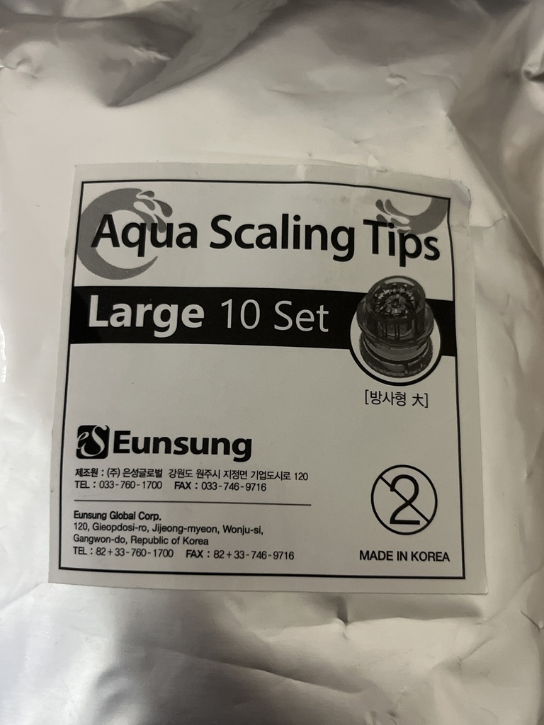 Aqua Scaling Tip Large / 10ea-pack | Arab Engineers Medical for Trading ...